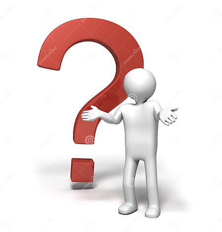 Why?!! stock illustration. Illustration of pose, human - 12839449