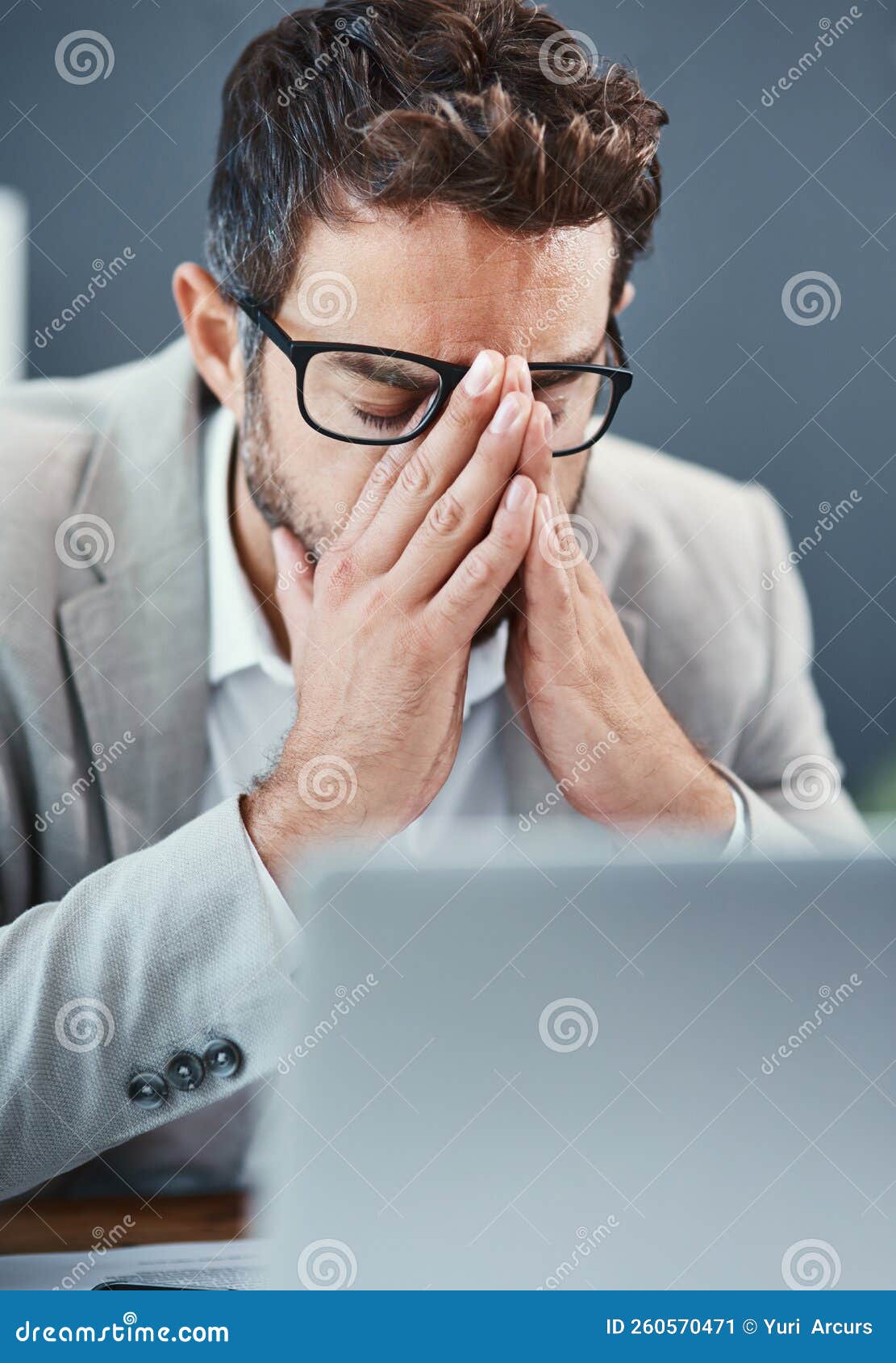 Why Does this Laptop Keep Crashing. a Young Businessman Looking ... Why Does this Laptop Keep Crashing. a Young Businessman Looking ...