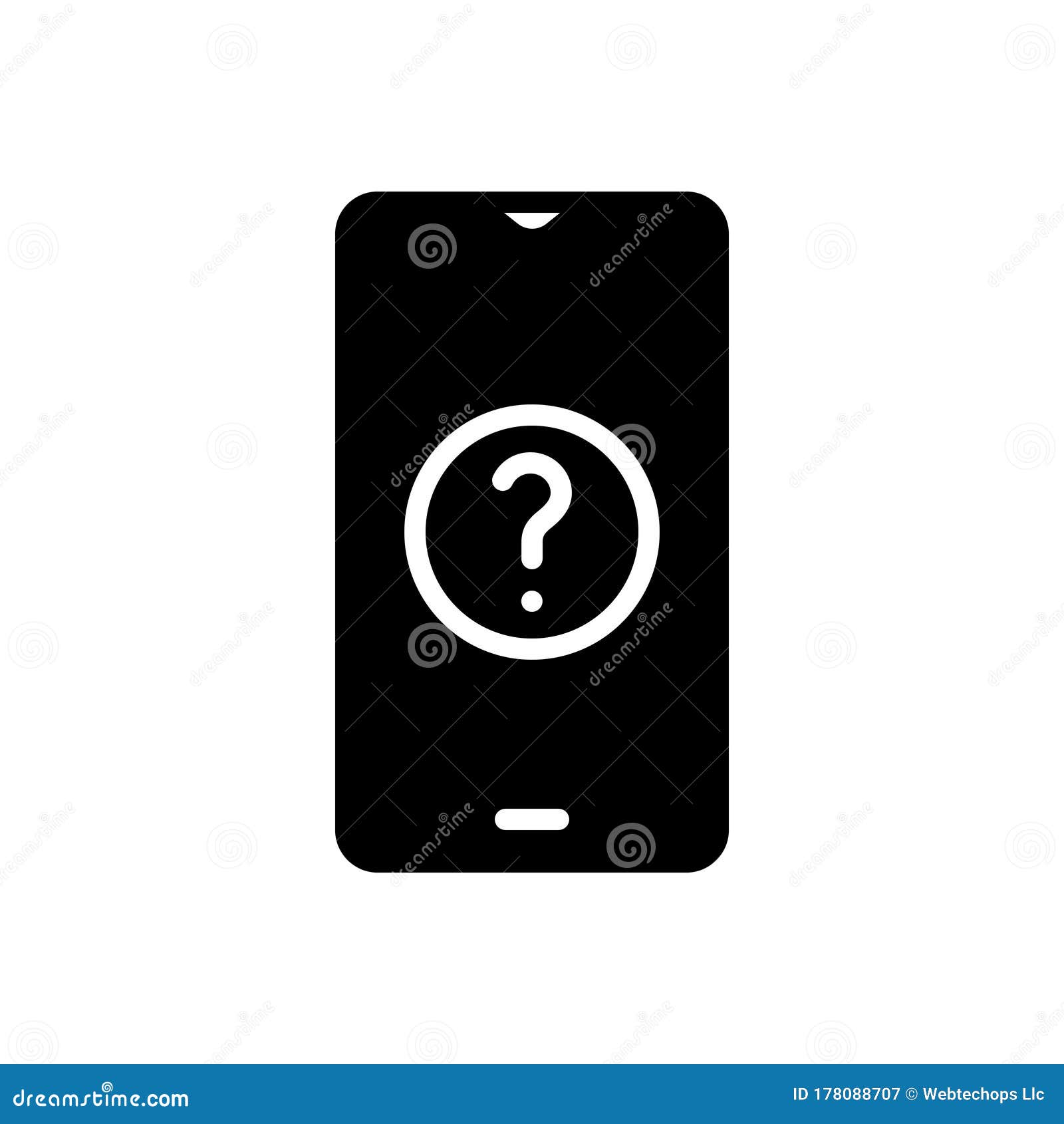 Black Solid Icon for Why, Question and Mark Stock Vector - Illustration ...