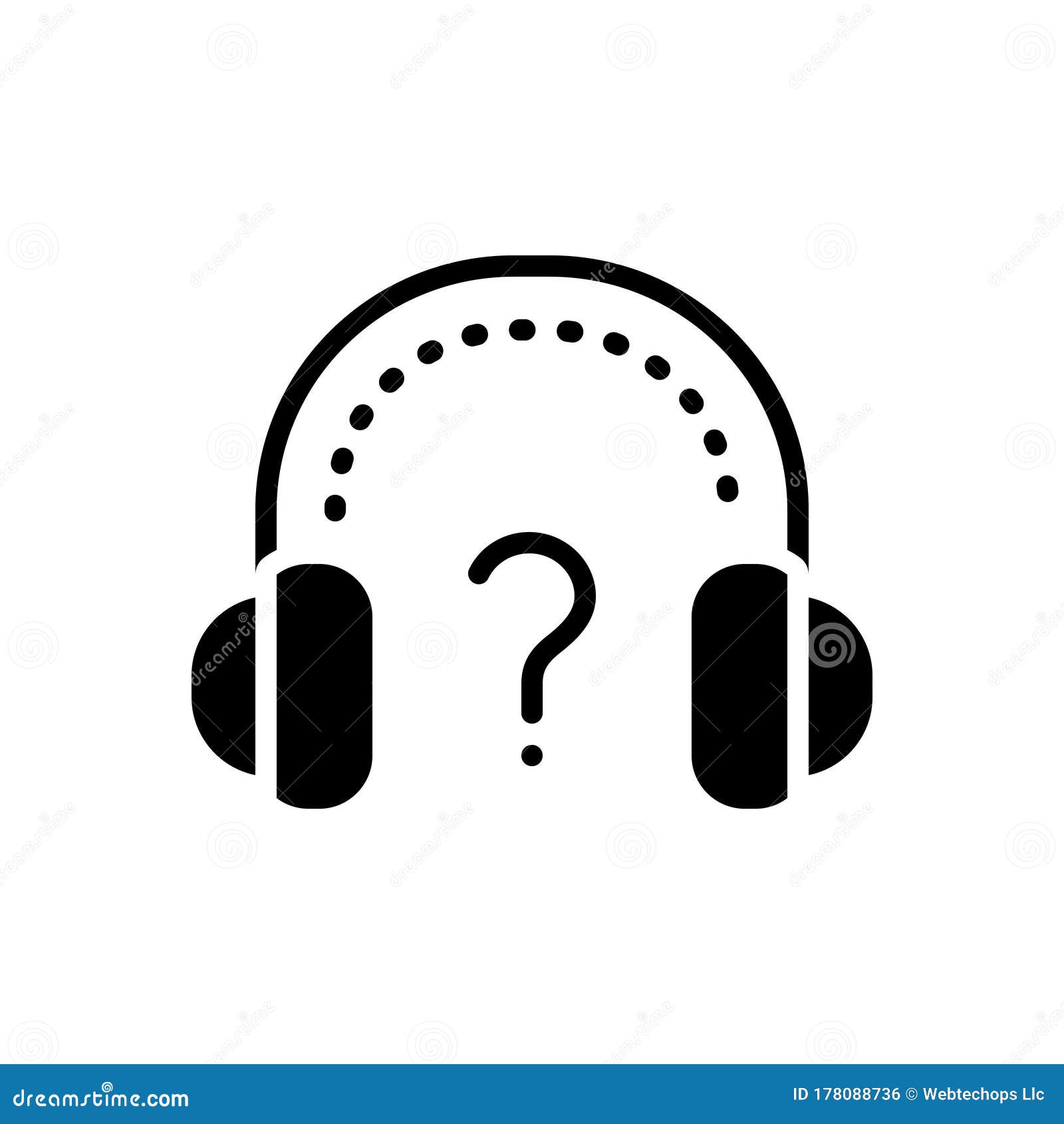 Black Solid Icon for Why, Help and about Stock Vector - Illustration of ...