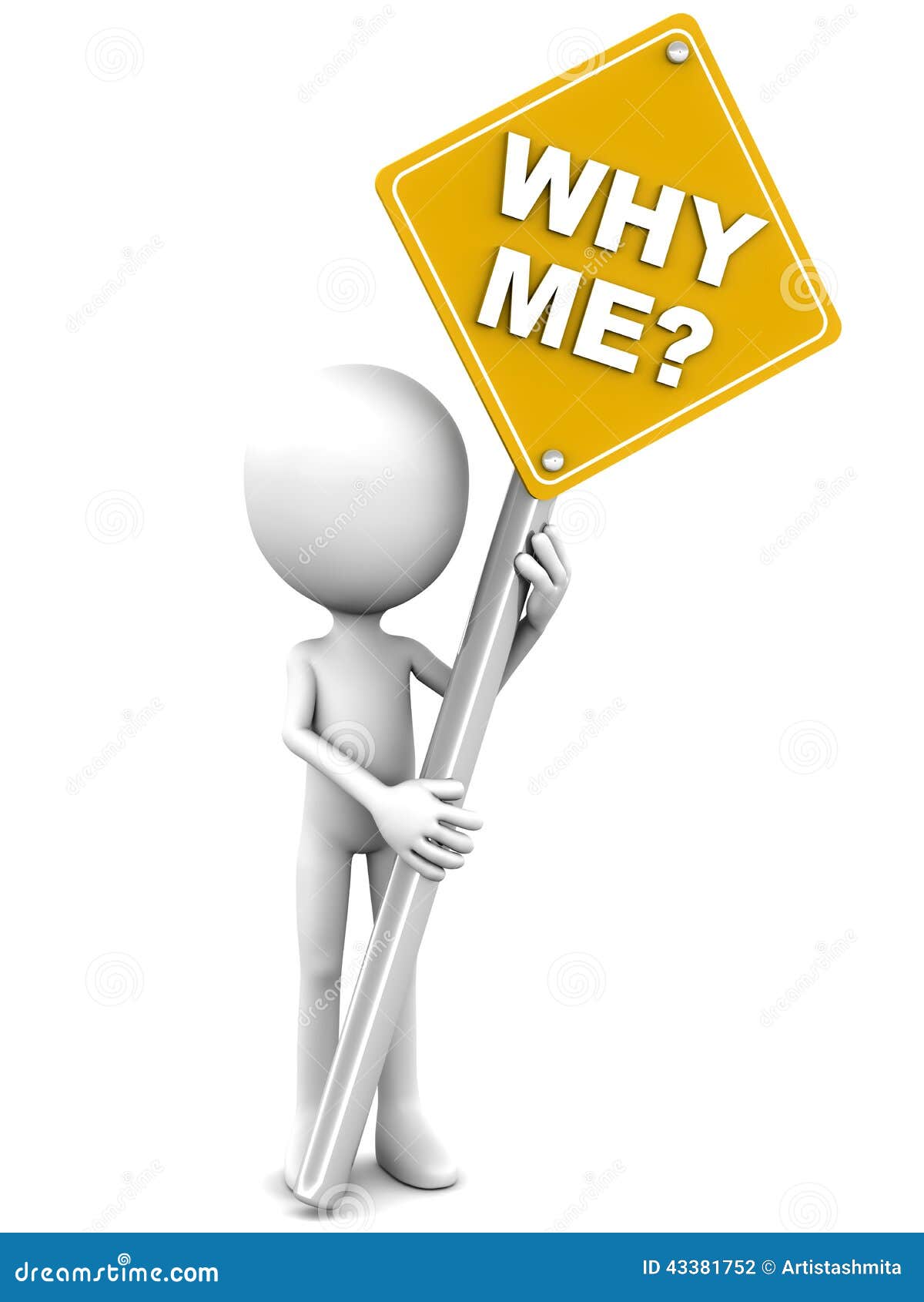Why Me Stock Photo | CartoonDealer.com #43381752