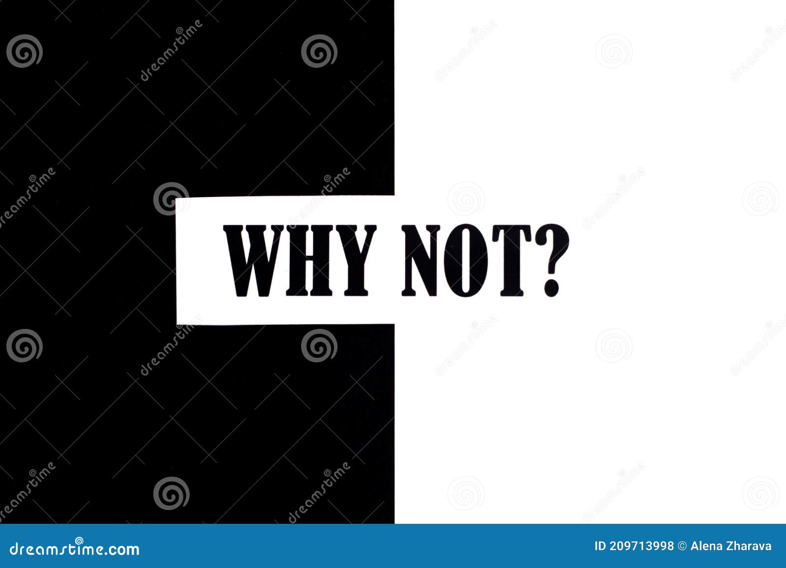 Why Not Question - Letters , Motivation and Inspiration Concept Stock ...