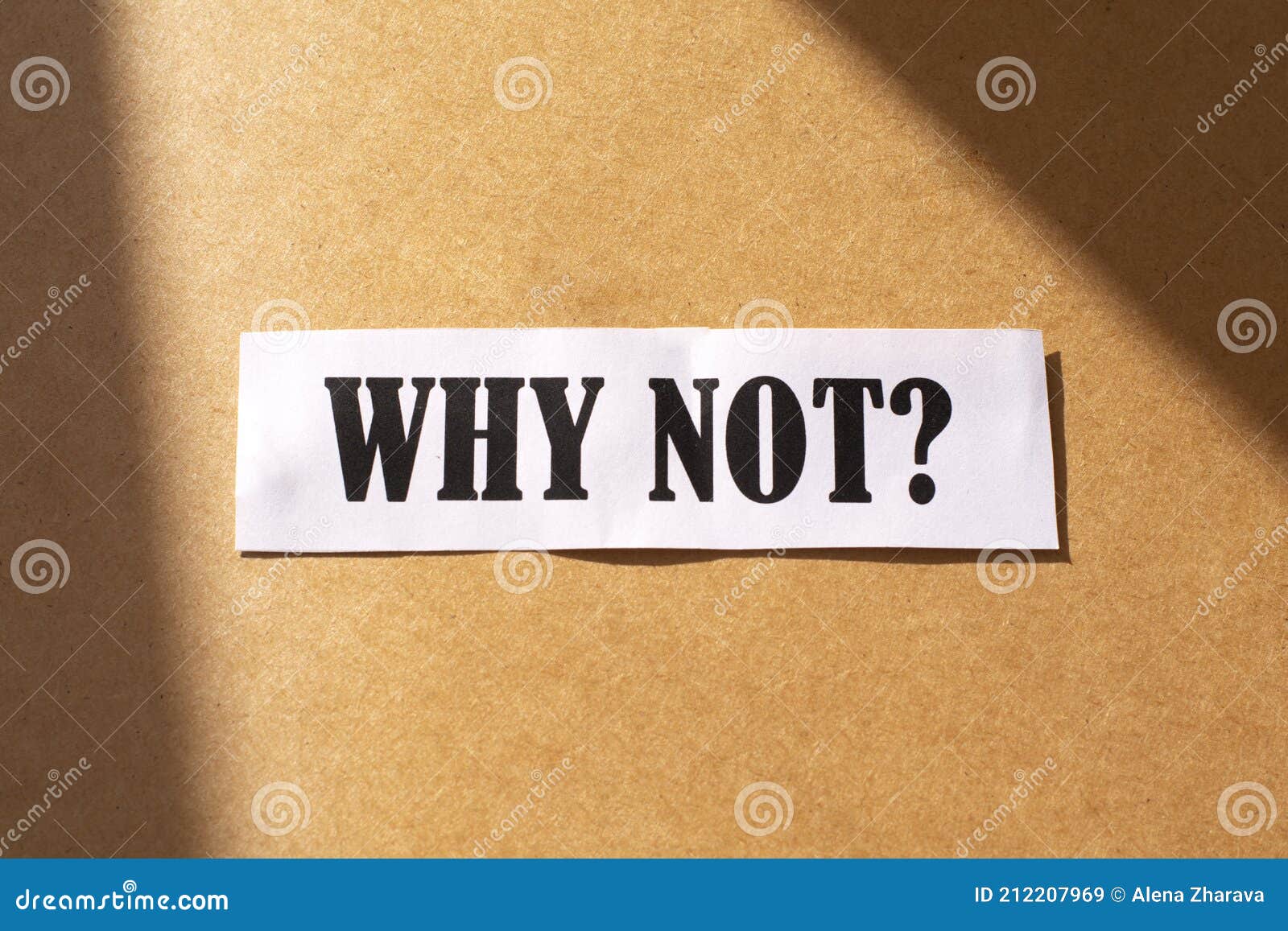 Why Not Question - Letters , Motivation and Inspiration Concept Stock ...