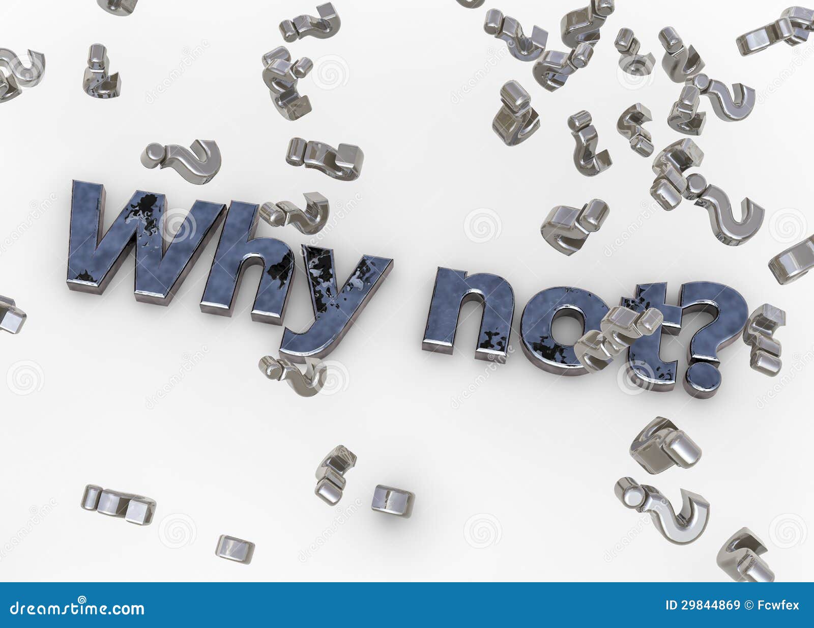 Why not? stock illustration. Illustration of button, explain - 29844869