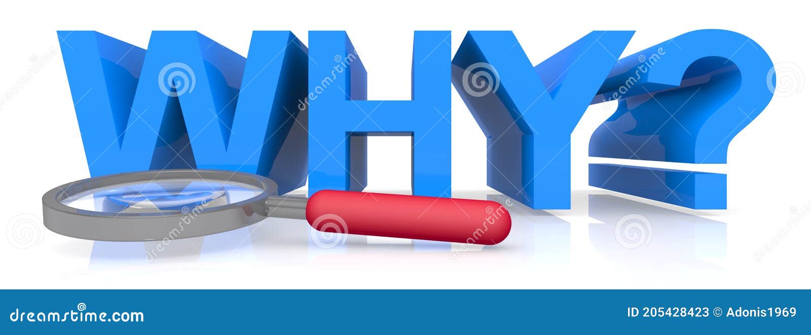 Why on white stock illustration. Illustration of guidance - 205428423