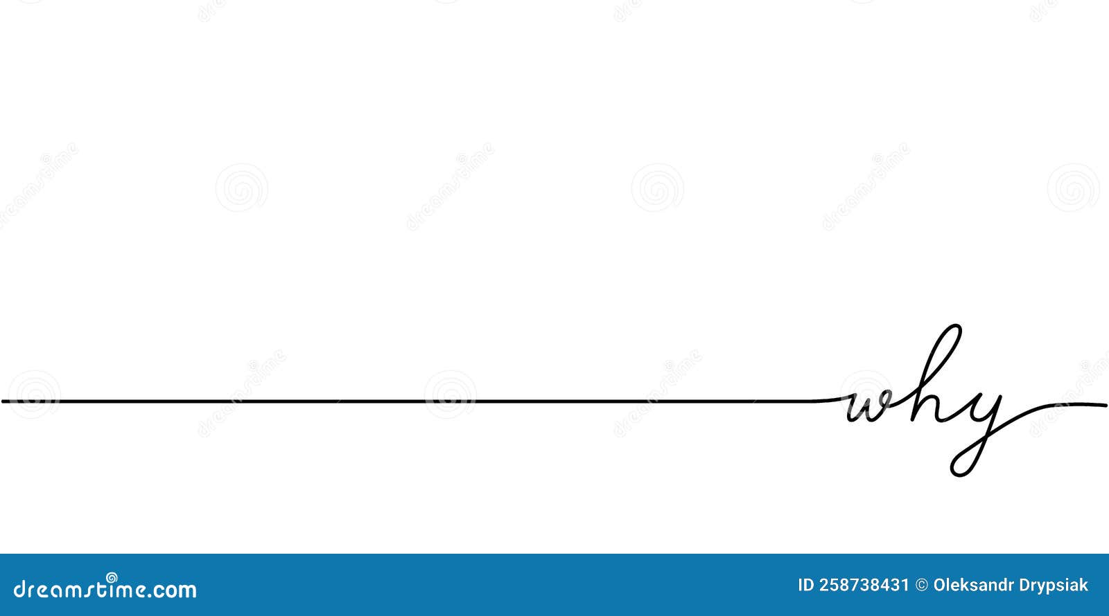 Continuous Line Drawing Why Stock Illustrations – 21 Continuous Line ...