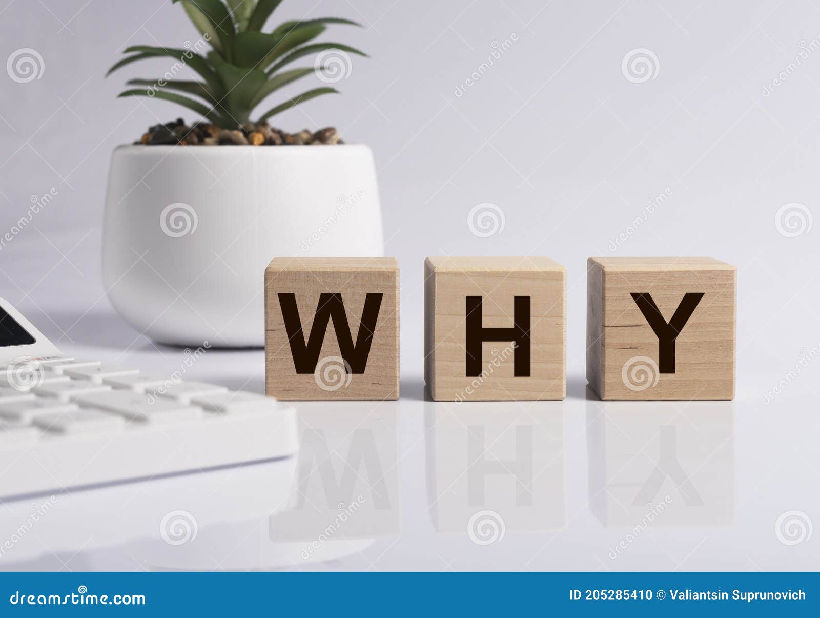 Why Word Inscription. Question with Interrogation Mark Stock Photo ...