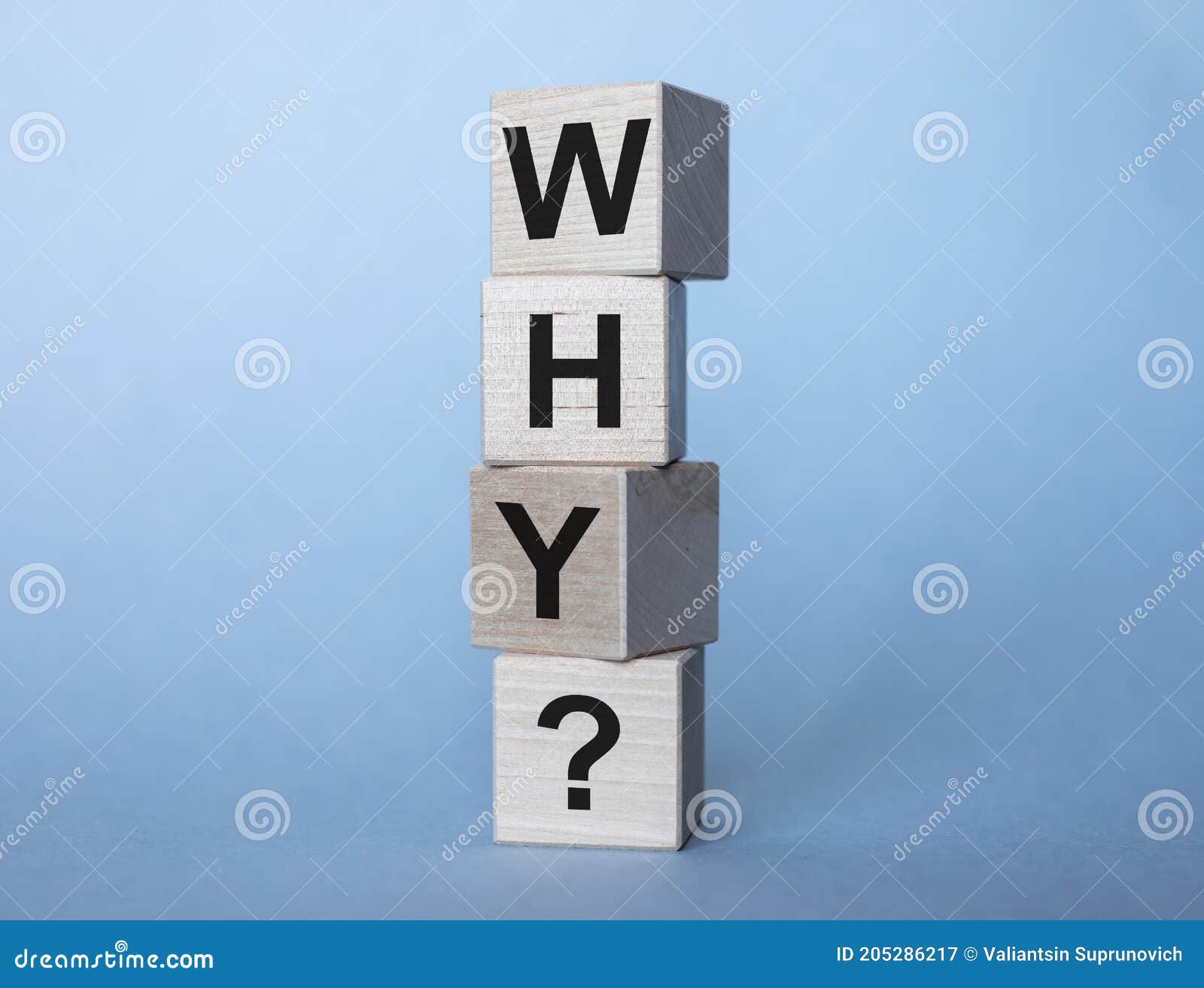 Why Word Inscription. Question with Interrogation Mark Stock Image ...