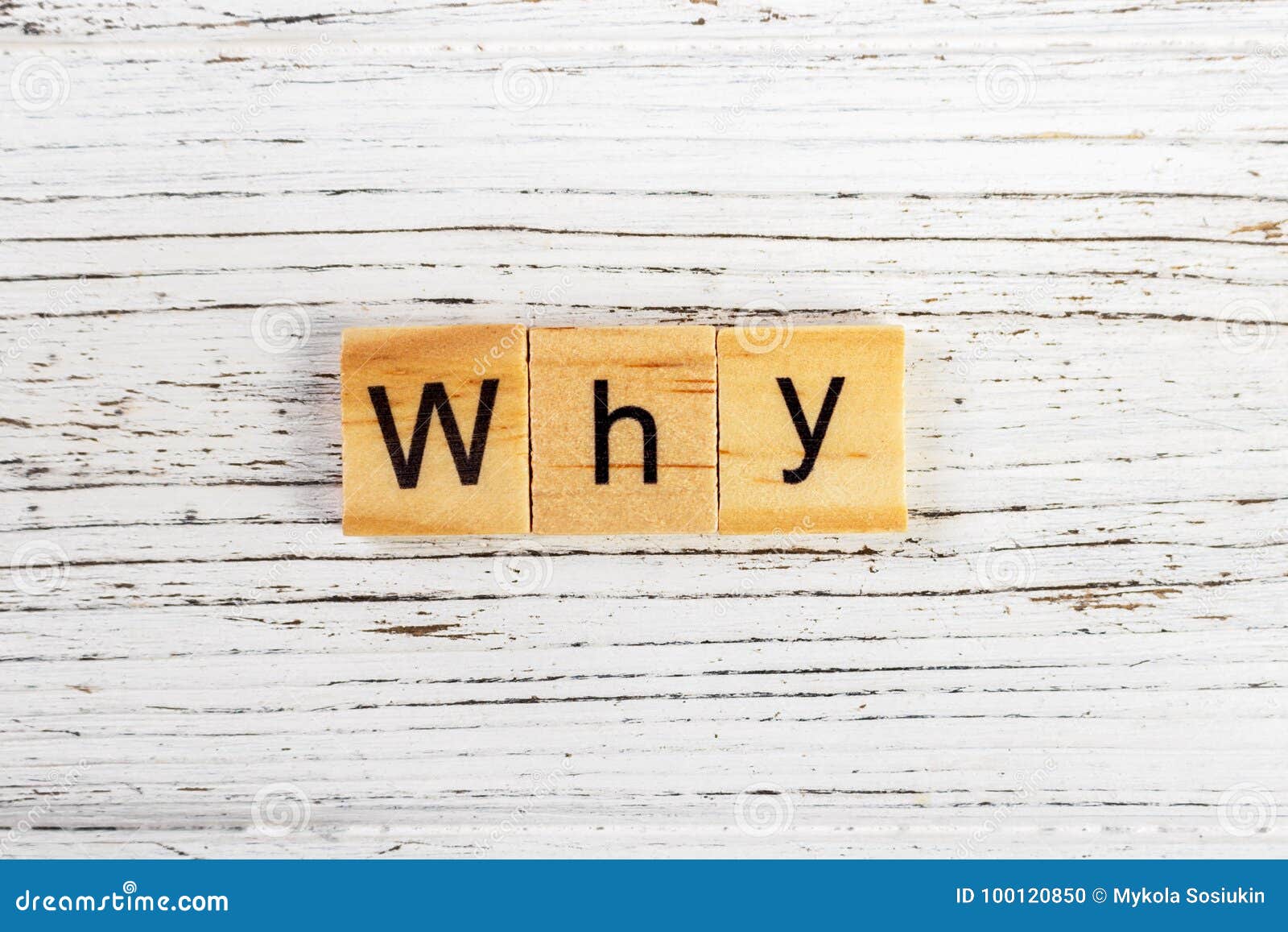 Why Word Made with Wooden Blocks Concept Stock Photo - Image of cube ...