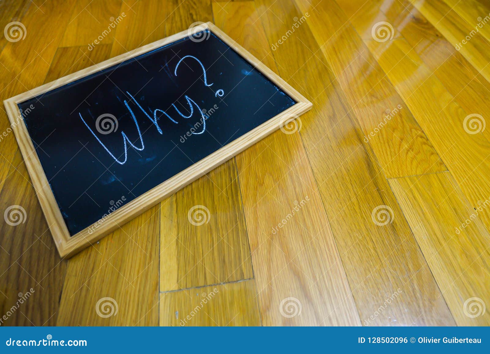 Why? - Message on a Chalkboard Stock Photo - Image of close, october ...