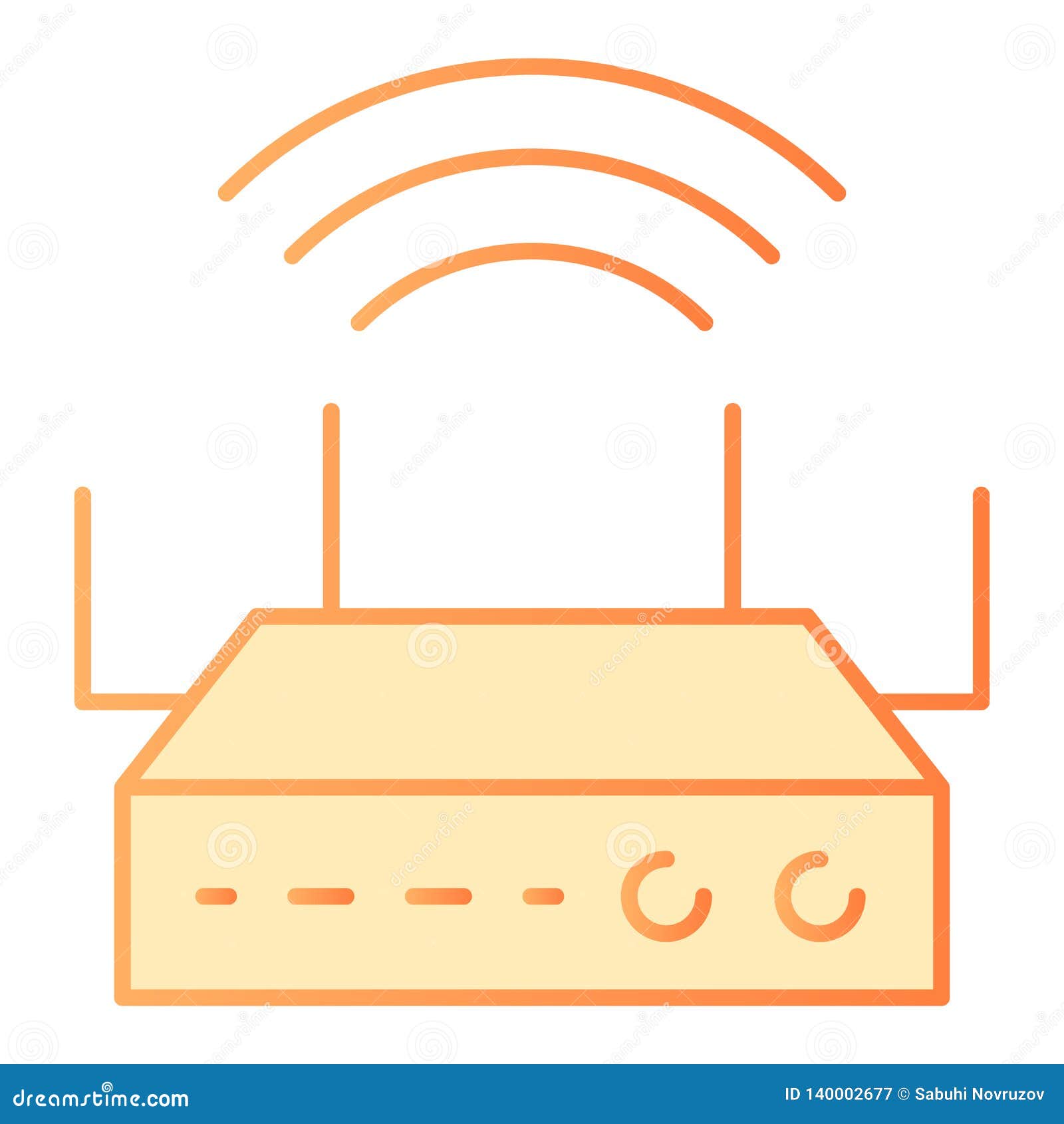 Wi-fi Coverage Flat Icon. Wireless Router Orange Icons in Trendy Flat ... Wi-fi Coverage Flat Icon. Wireless Router Orange Icons in Trendy Flat ...