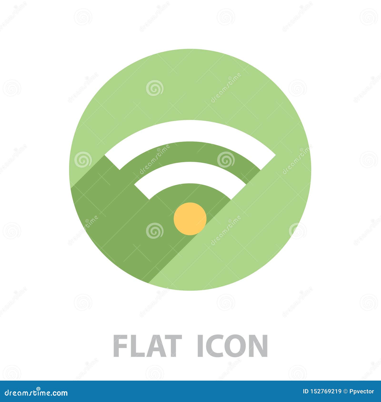 Wi-Fi Icon. vector stock vector. Illustration of network - 152769219