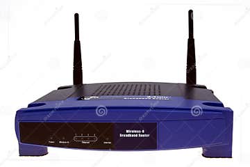 Wi-fi network router stock photo. Image of equipment, adapter - 3972680