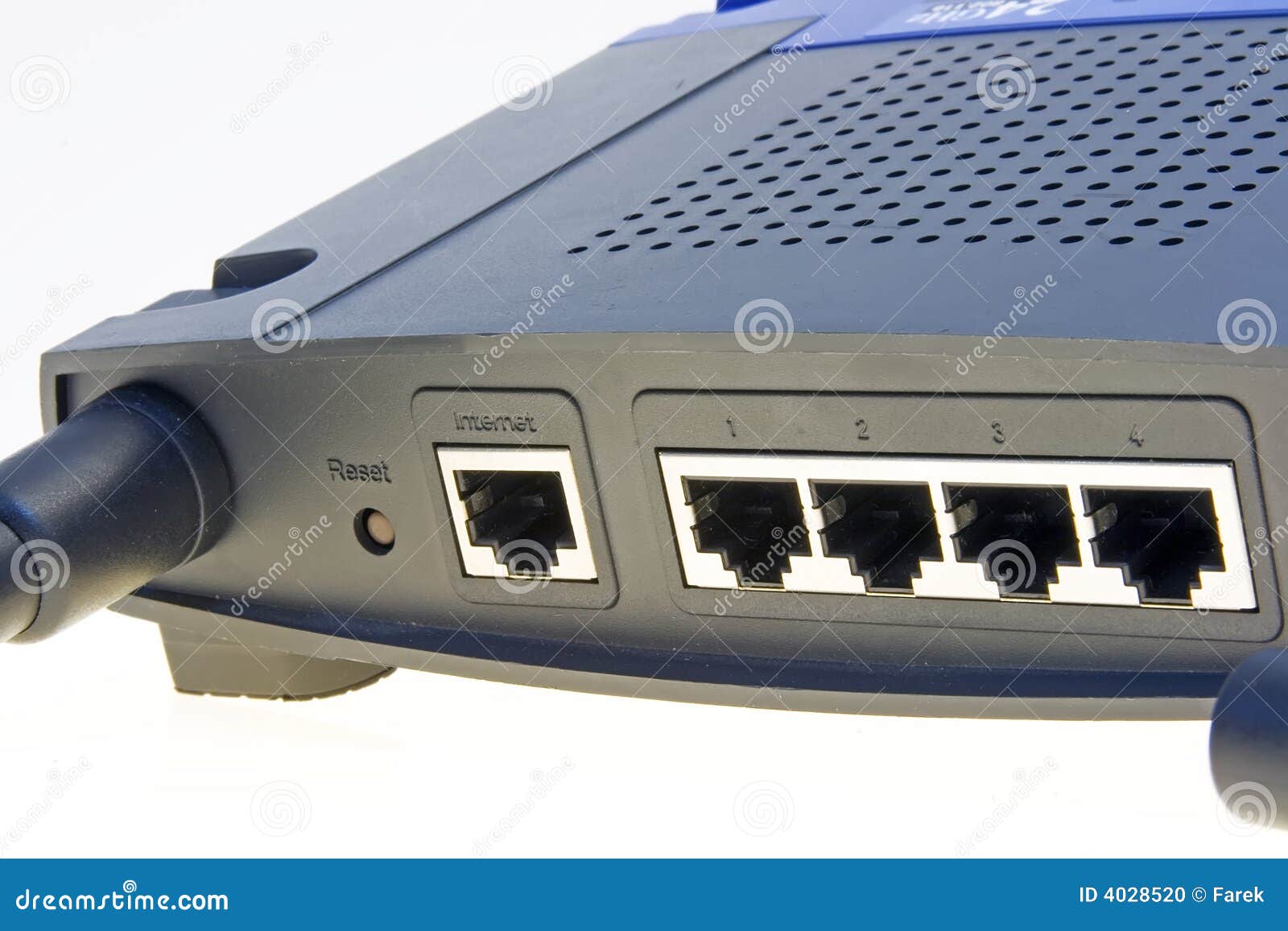 Wi-fi network router stock photo. Image of mail, connection - 4028520
