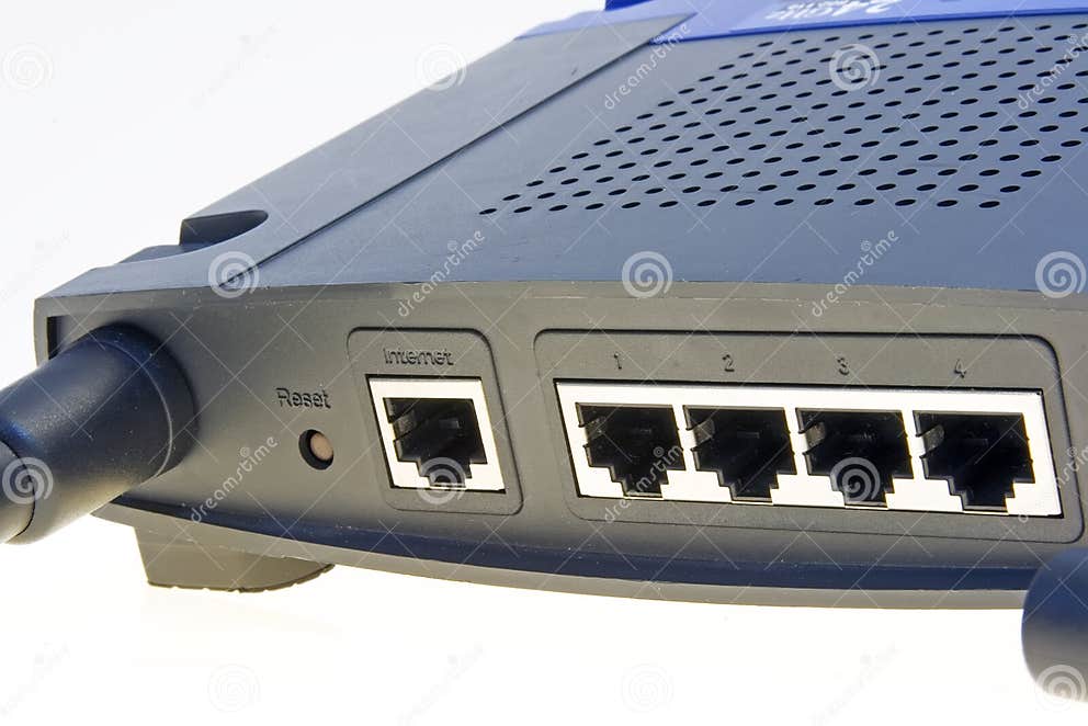 Wi-fi network router stock photo. Image of mail, connection - 4028520