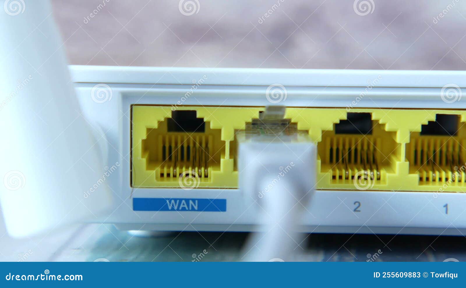 Wi-Fi Router with Cables on Table Stock Video - Video of speed, router ...