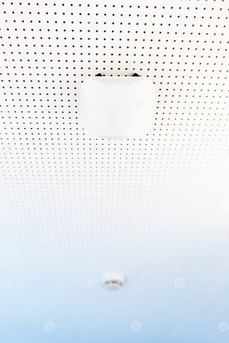 Wi-fi Router for Network on the Ceiling Stock Photo - Image of cable ...