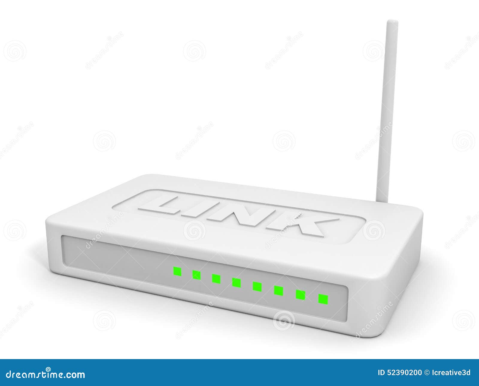 Wi-Fi router. stock illustration. Illustration of network - 52390200