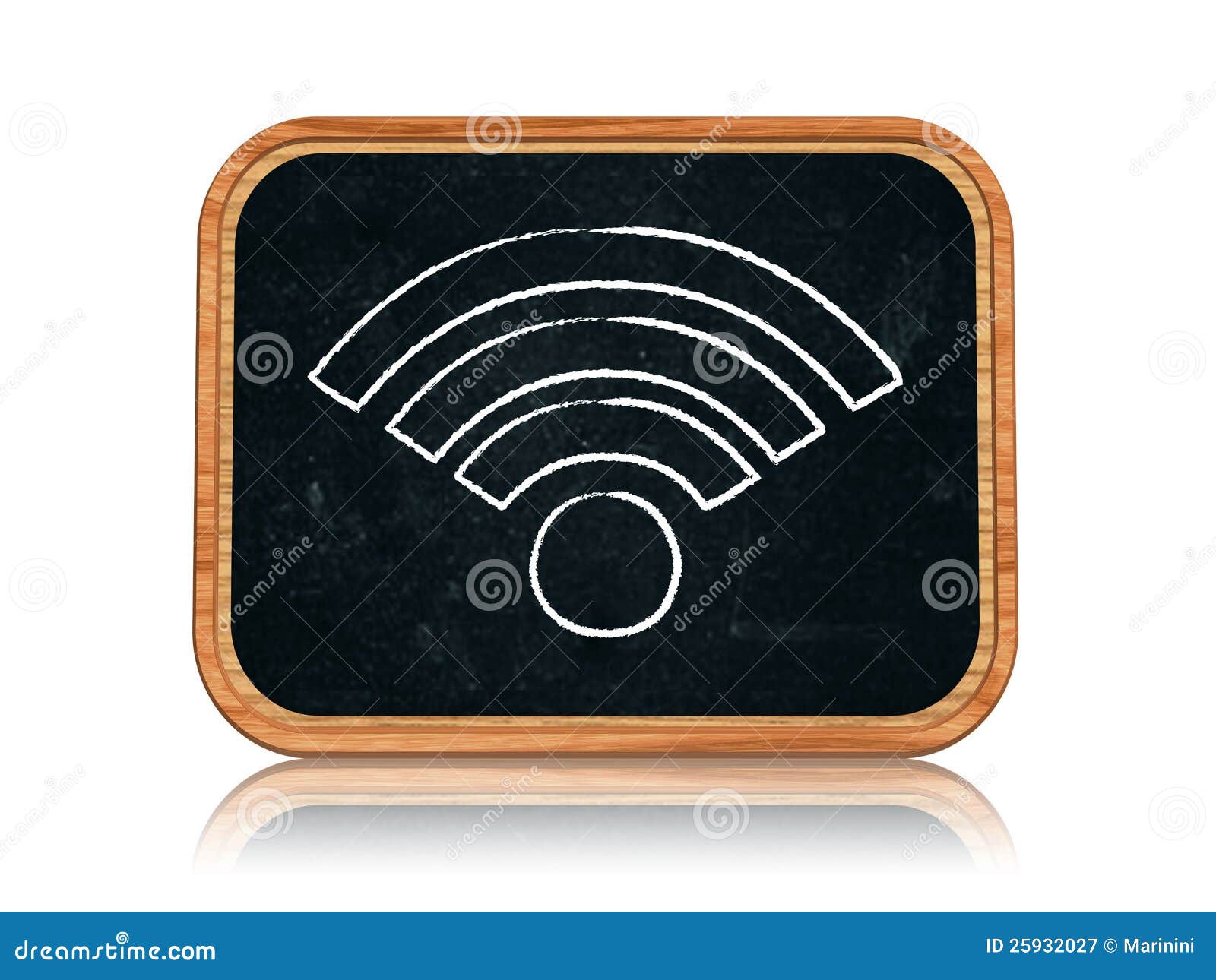 Wi-Fi sign stock image. Image of chalk, button, notebook - 25932027