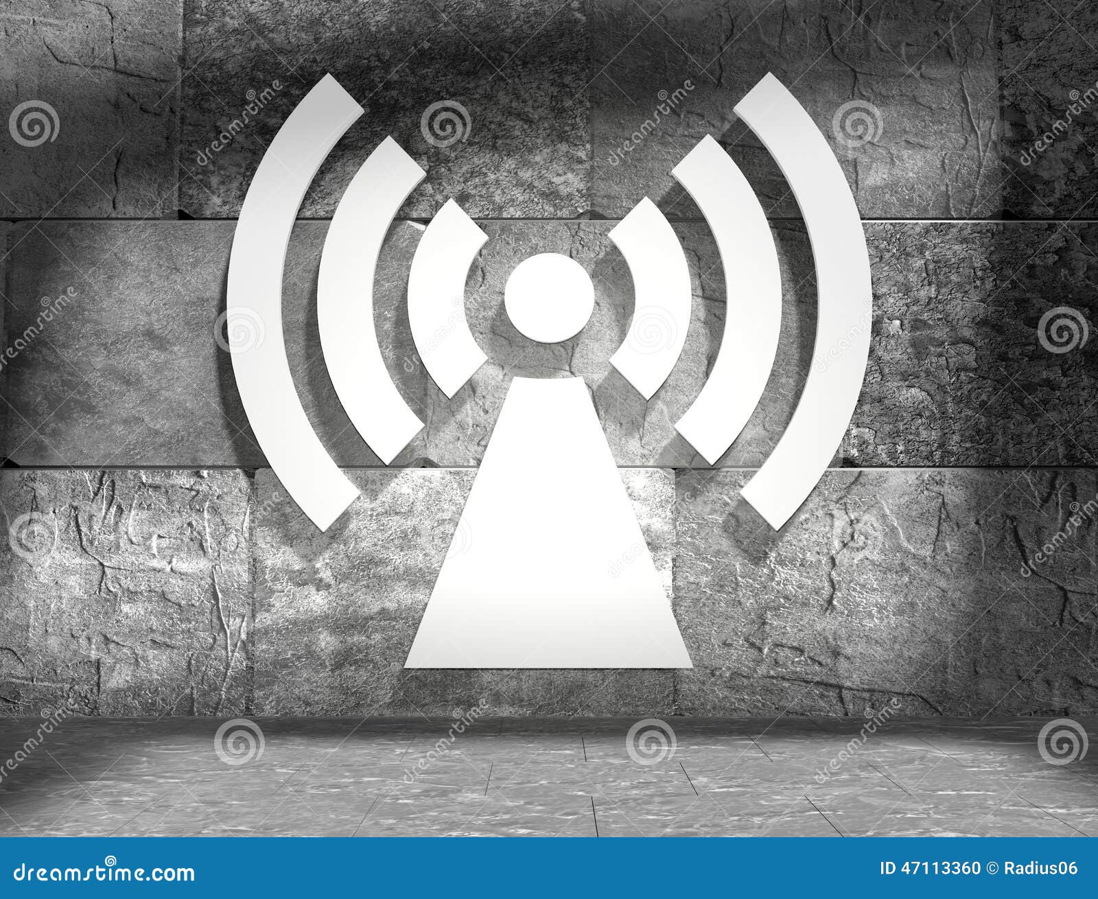Wi fi sign stock illustration. Illustration of area, security - 47113360