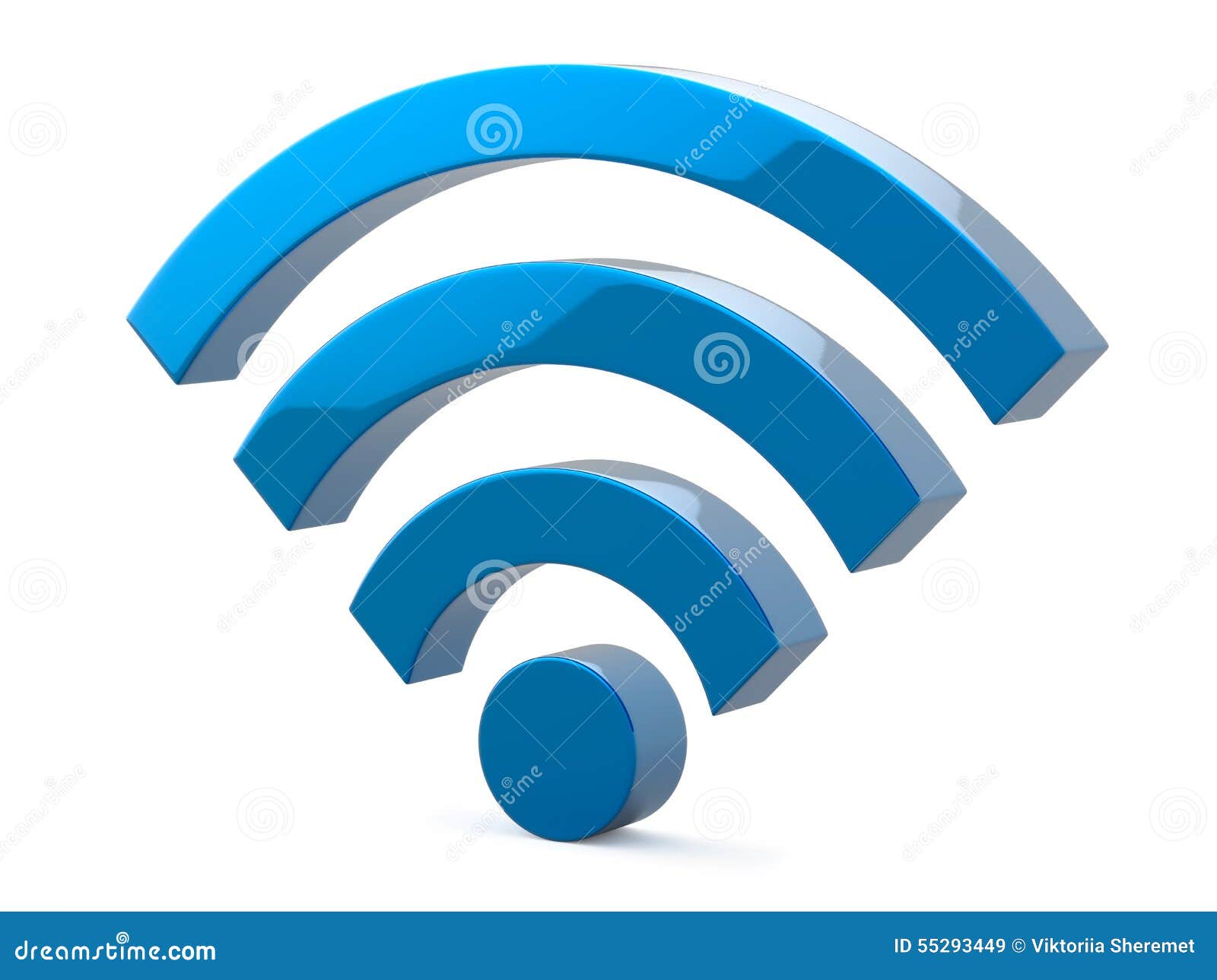 Wi Fi Wireless Network Symbol Illustration Stock Illustration ...