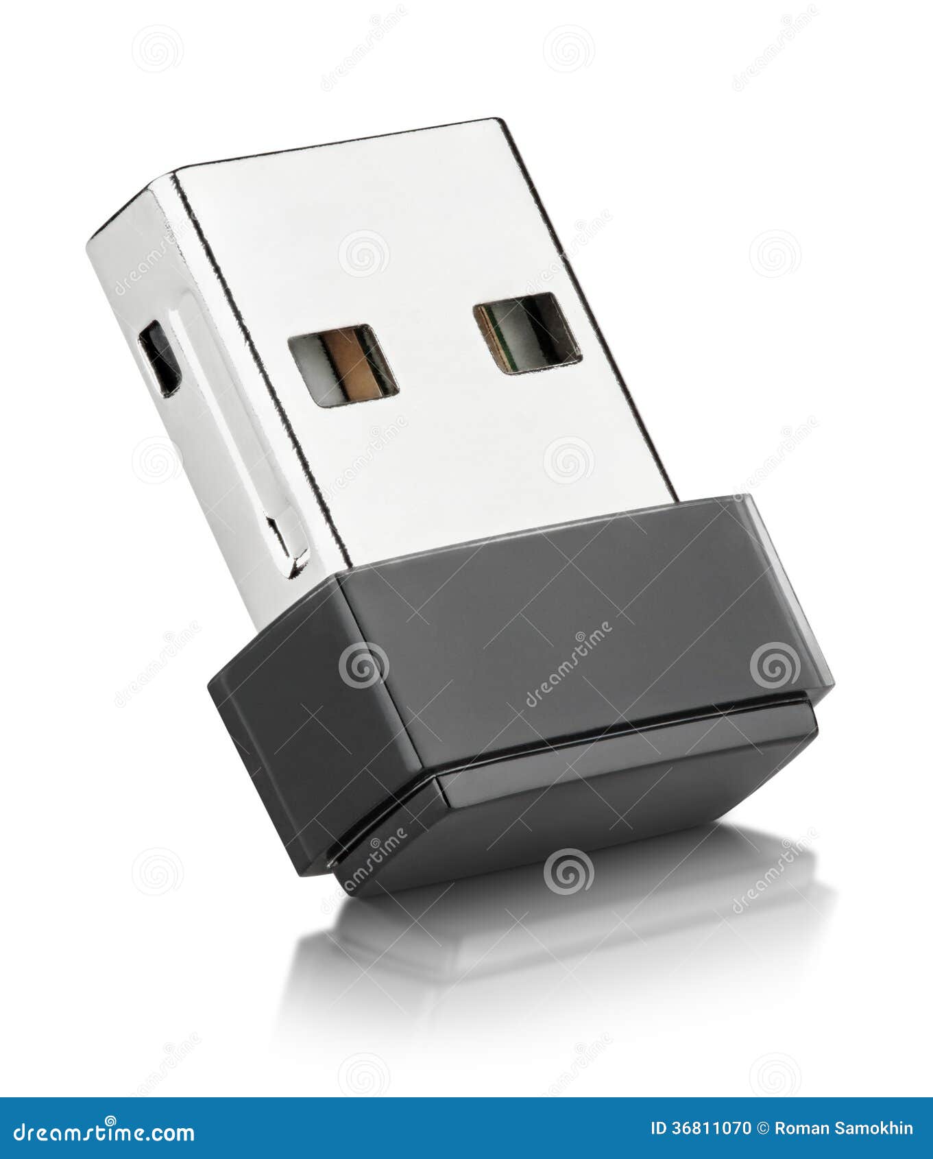 Wi-Fi Wireless USB Adapter stock photo. Image of data - 36811070