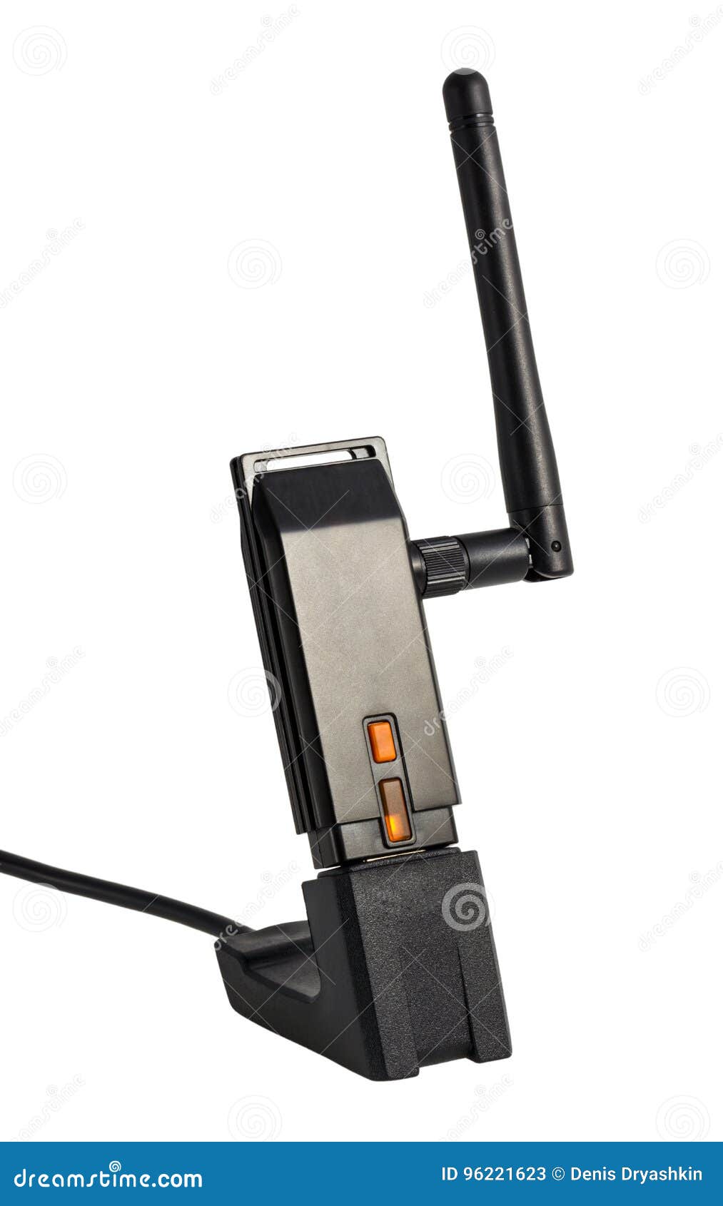 Wi-Fi Wireless USB Adapter stock image. Image of bandwidth - 96221623