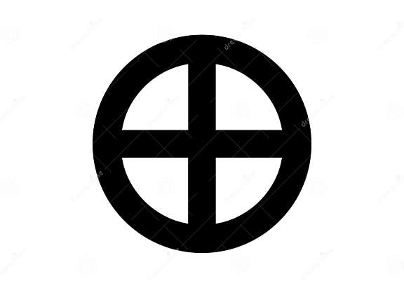A Sun Cross, Solar Cross, or Wheel Cross is a Solar Symbol Consisting ...