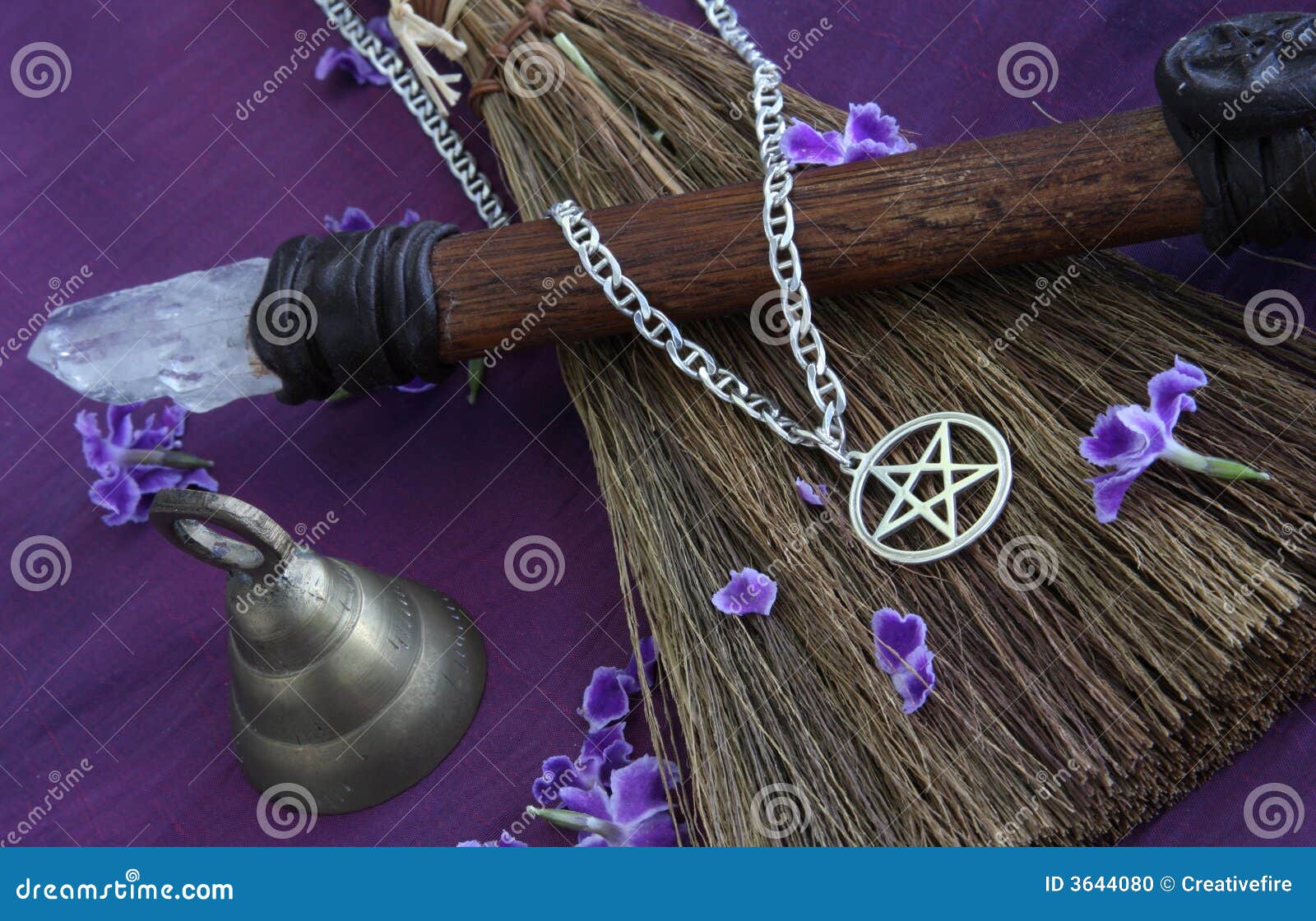 Wiccan Objects stock photo. Image of magic, knowledge - 3644080