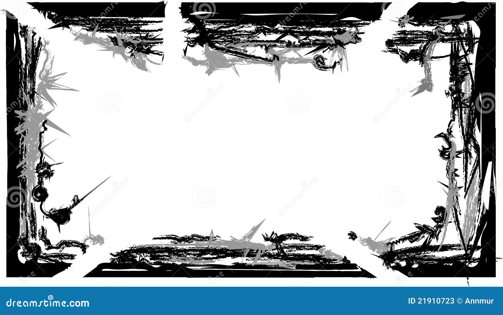 Wicked frame stock vector. Illustration of vector, evil - 21910723