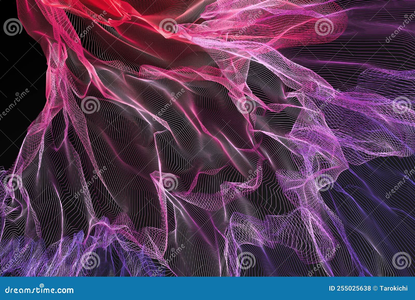 Wicked Thing. Futuristic Image. Different Dimensional Space. Beautiful ...