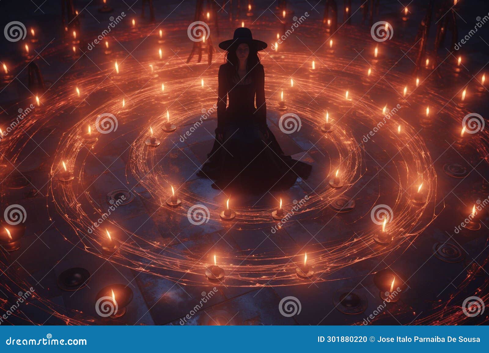 Wicked Witchs Spell Book Shadows Shadows Shadows Stock Photography ...