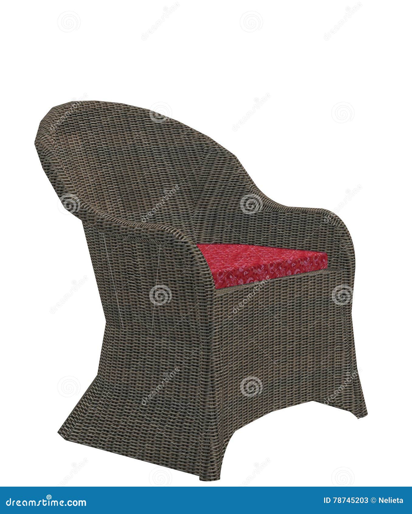 Wicker Arm Chair Stock Illustrations – 5 Wicker Arm Chair Stock ...