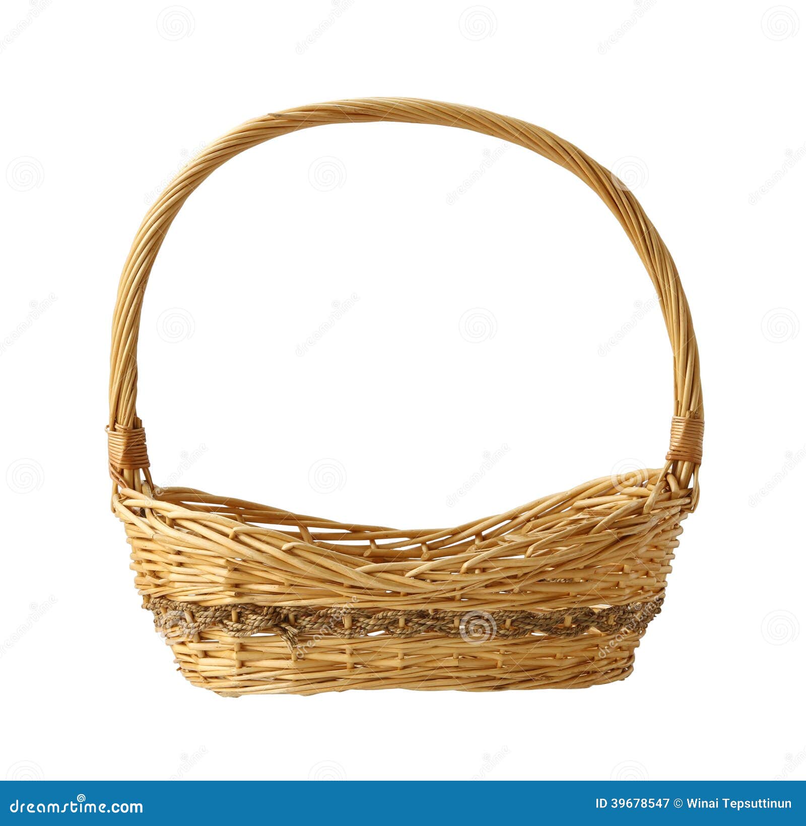Wicker basket stock image. Image of handmade, gift, handiwork - 39678547