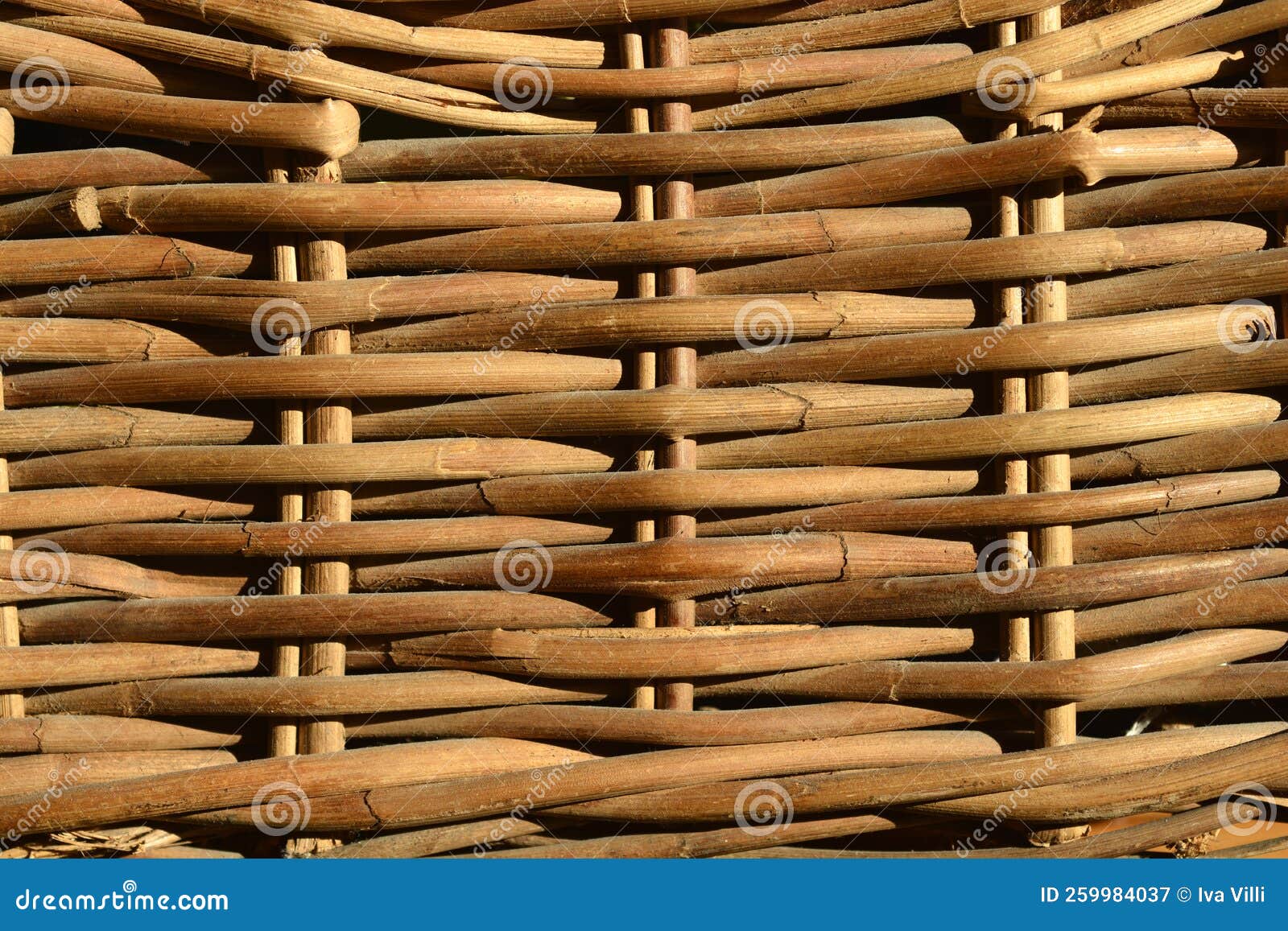 Wicker basket stock image. Image of pattern, twig, straw - 259984037