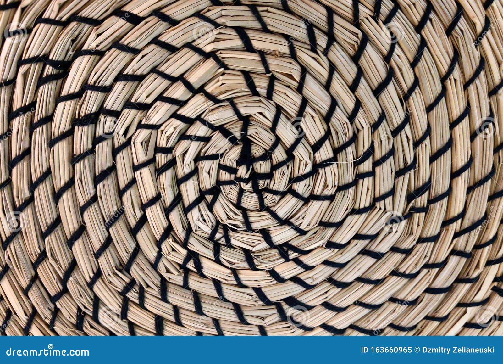 Wicker Basket Structure Texture, Background, Stand. Pattern Stock Image ...