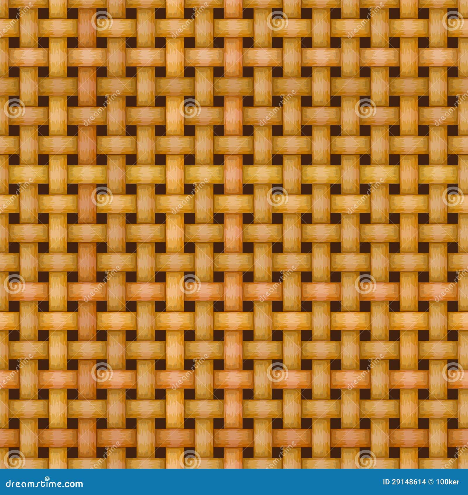 Wicker Basket Weaving Pattern Seamless Texture Stock Vector ...