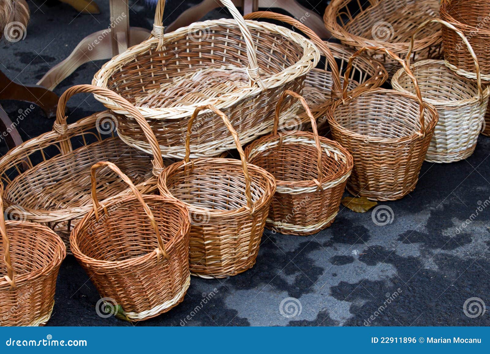 Wicker Baskets Stock Photography | CartoonDealer.com #22911896