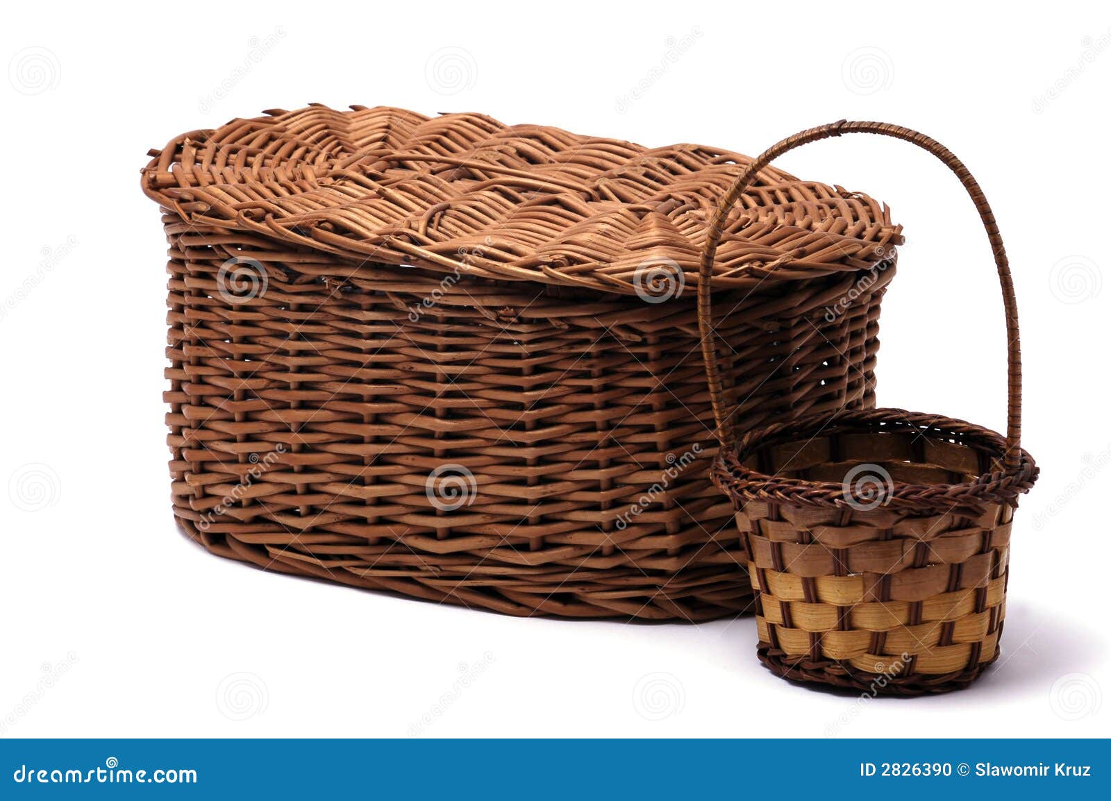 Wicker Baskets Stock Photography | CartoonDealer.com #22911896