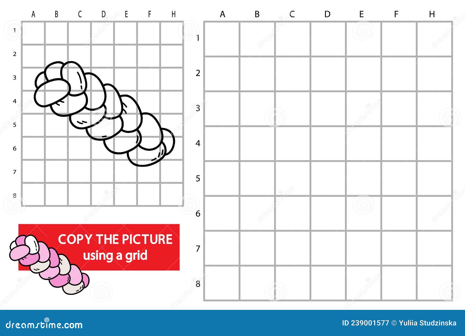 Wicker Braid Grid Copy Picture Stock Vector - Illustration of cute ...