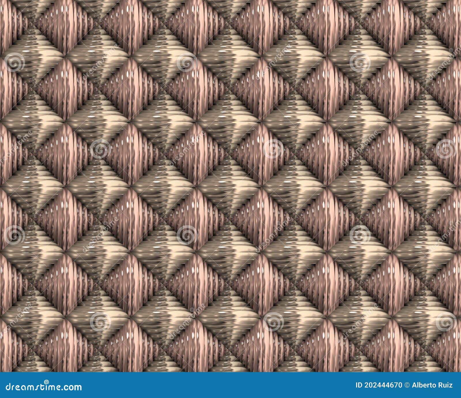 Wicker Of Bright Checkered Mesh Squares Stock Photography ...