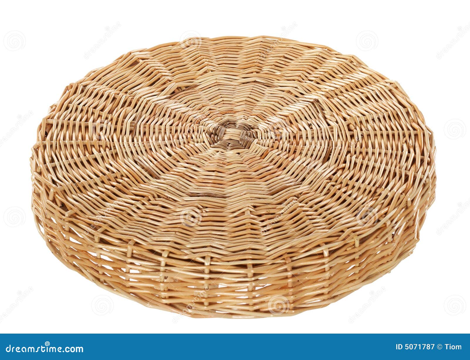 Wicker Circle Pattern Bamboo And Rattan Texture Royalty-Free Stock ...