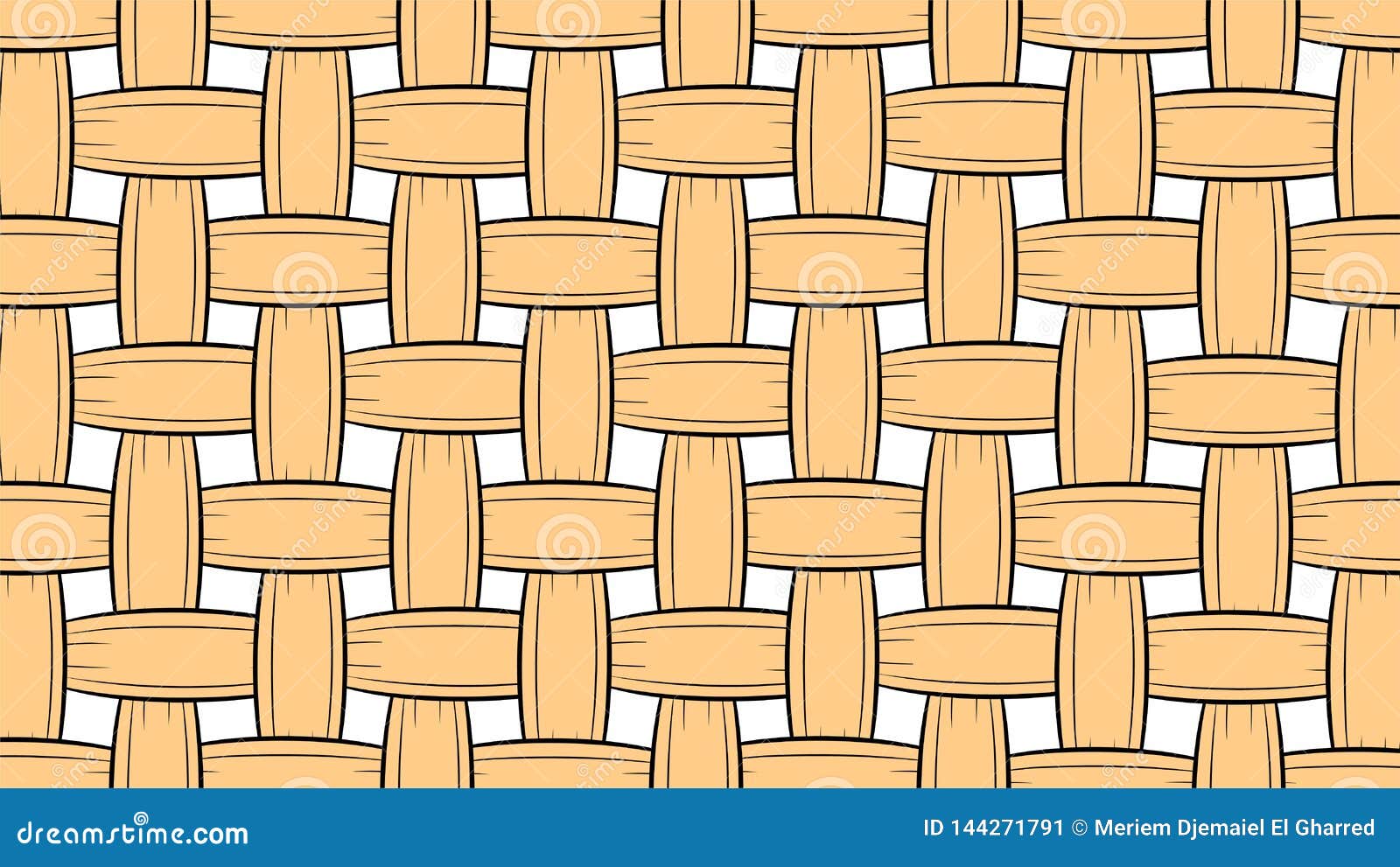 Wicker pattern background stock illustration. Illustration of rattan ...