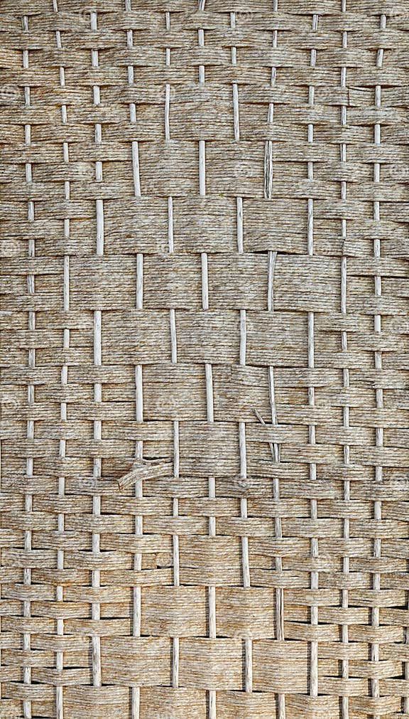 Wicker Pattern Close Up. Braided Texture. Weaving Surface. Plait. Withe ...