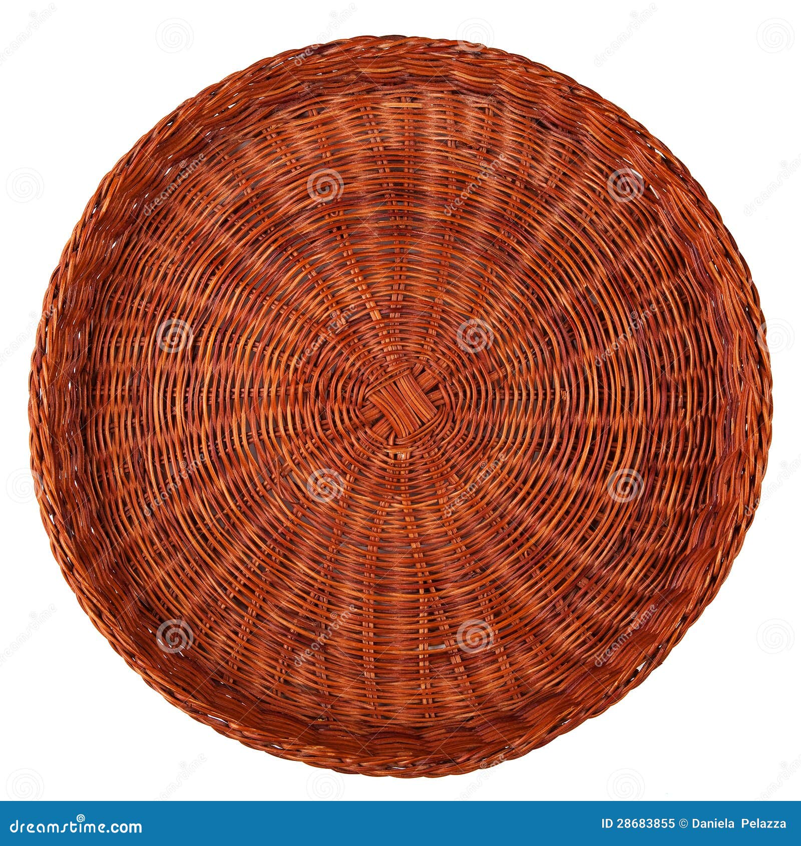 Wicker plate stock image. Image of white, form, handcrafted - 28683855