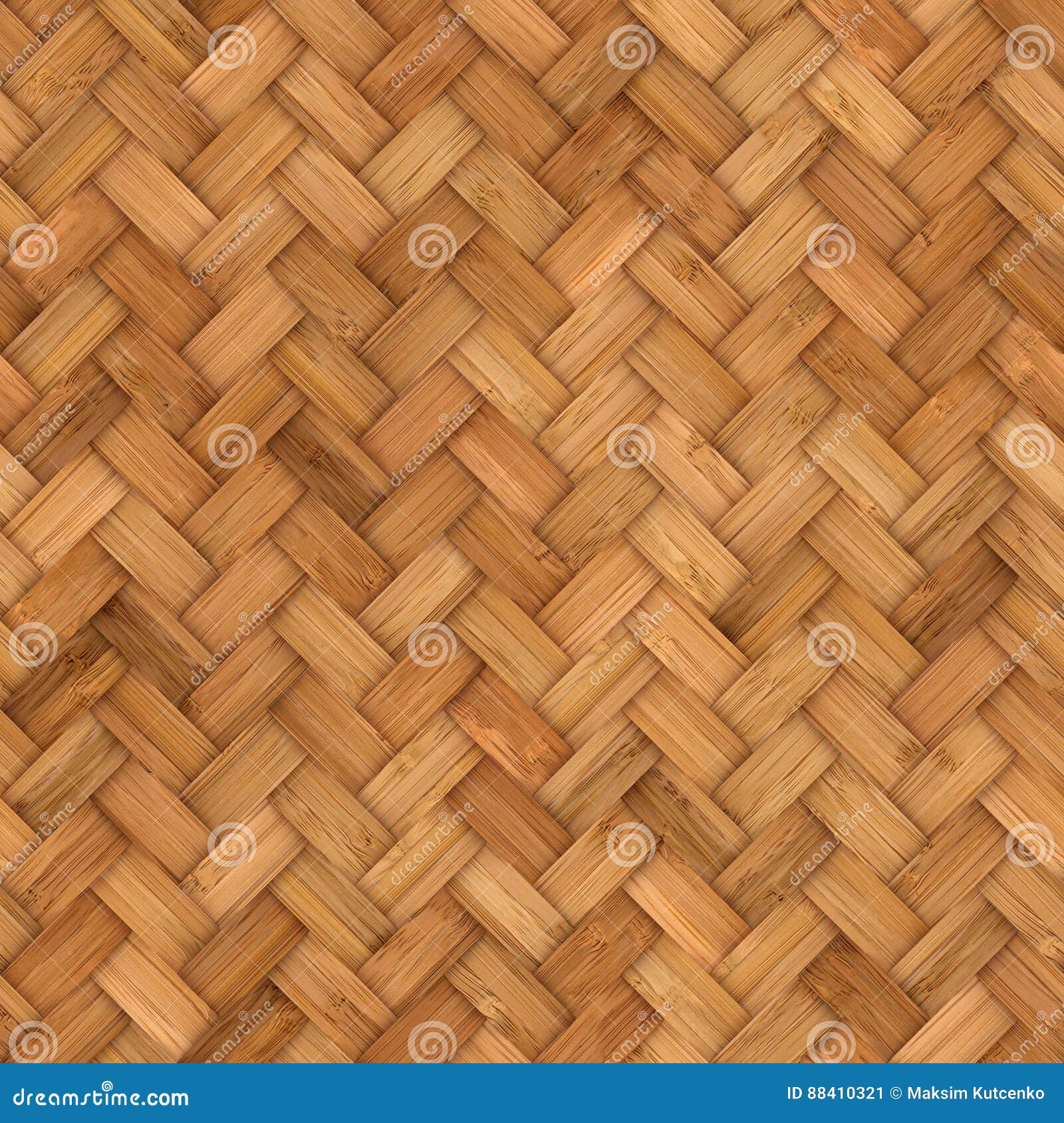 Wicker / Rattan Seamless Texture With Two Light Sources Stock Image ...