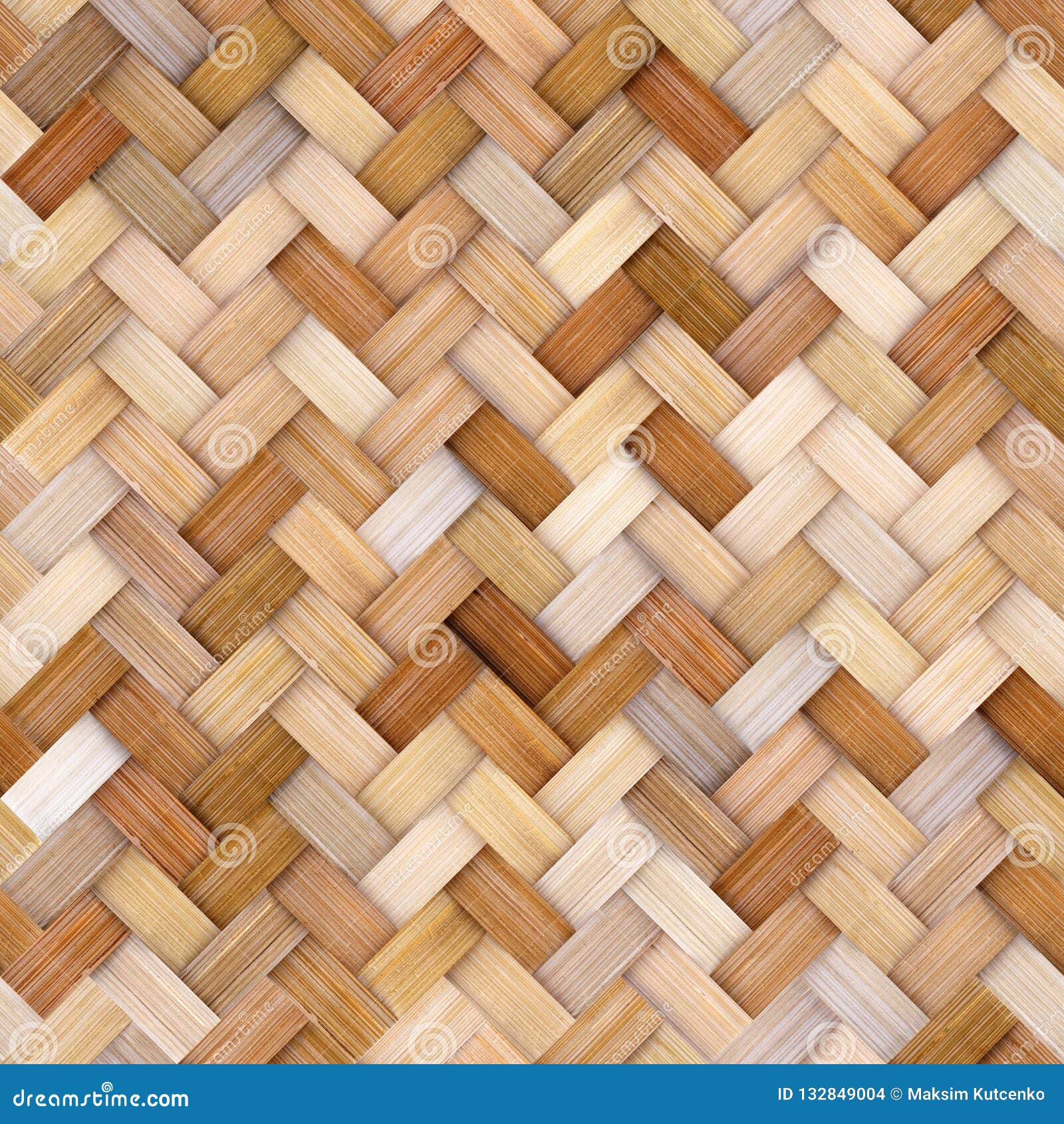 Wicker Rattan Seamless Texture For CG Royalty-Free Stock Photography ...