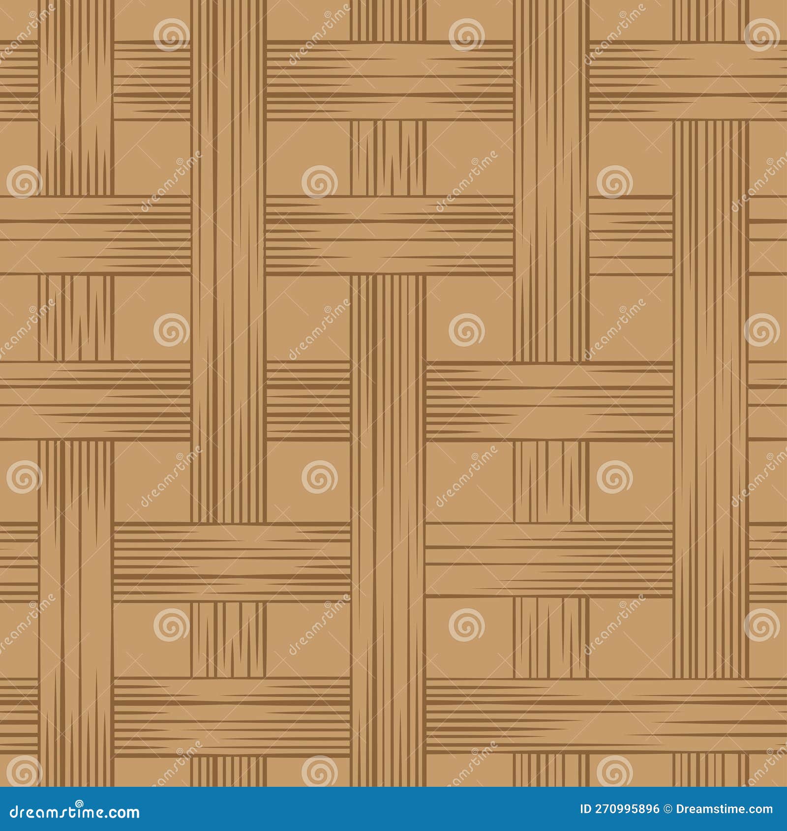 Wicker Repeat Texture Seamles Pattern Basket Straw Stock Illustration ...