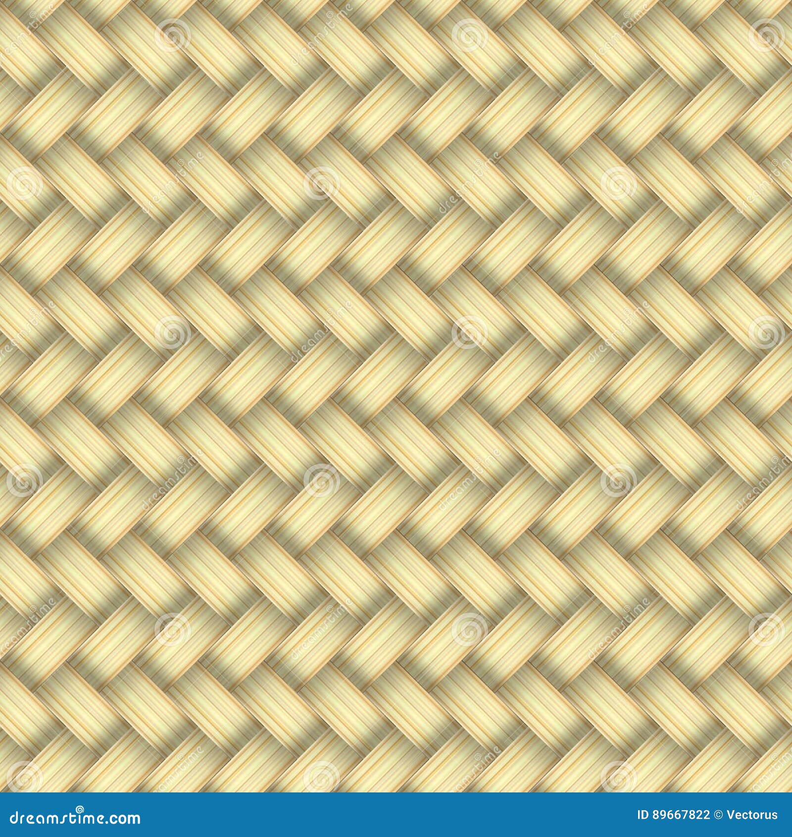 Wicker Seamless Pattern stock vector. Illustration of bamboo - 89667822