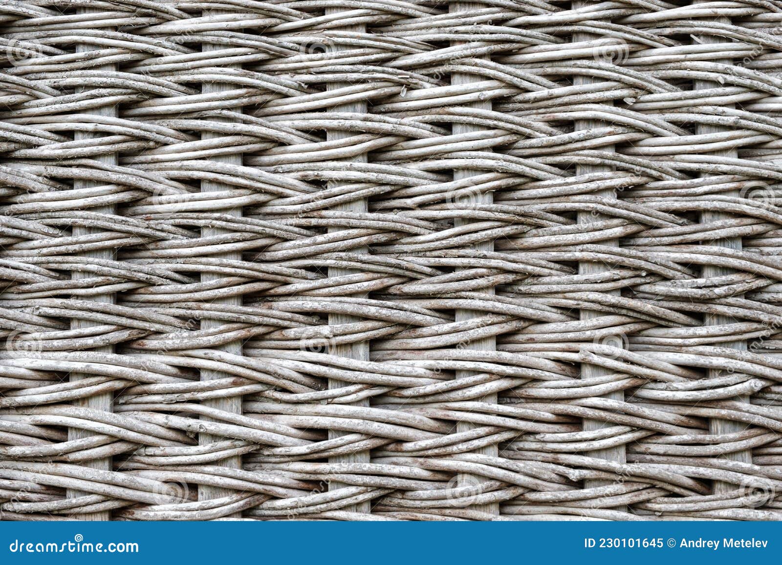 A Wicker Surface Made of Wooden Rods. the Texture of the Wicker Surface ...